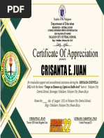 Certificate For ESAT | PDF