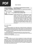 Project Proposal: Rationale / Approach | PDF | Schools | Classroom