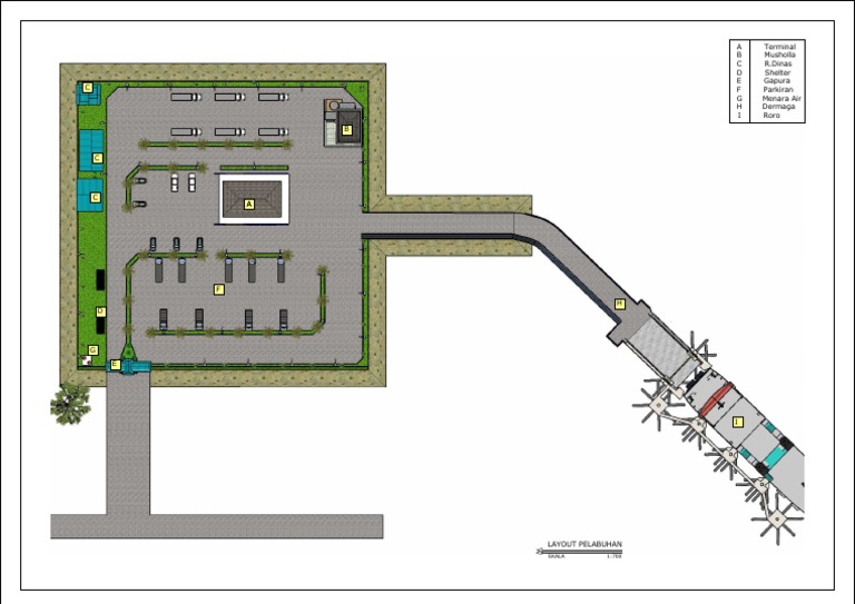Layout Pelabuhan | PDF