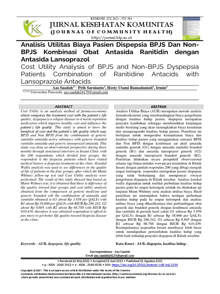 22 - 1234 - Saadah | PDF | Indigestion | Health Sciences