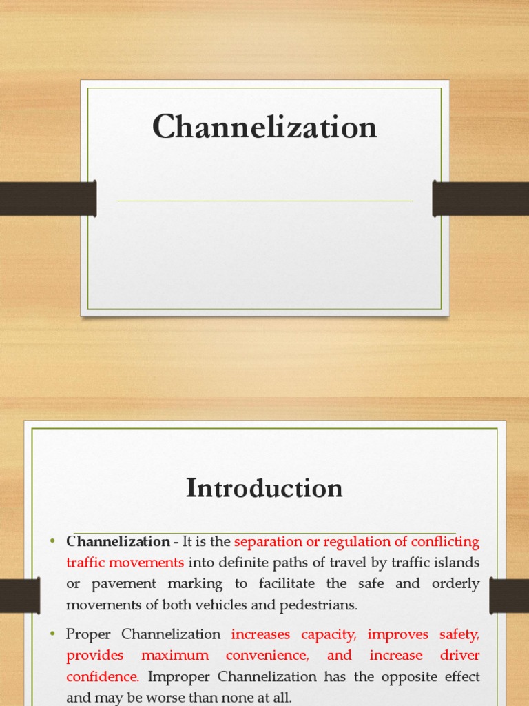 Channelization | PDF