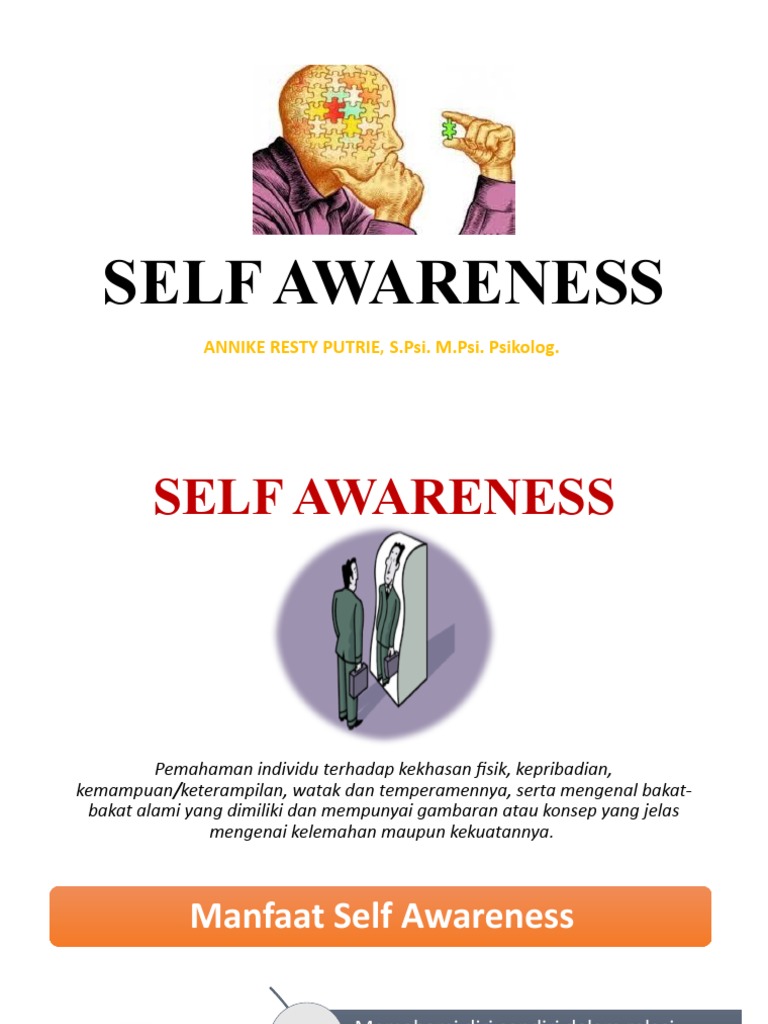 Pertemuan 03 - Self Awareness | PDF
