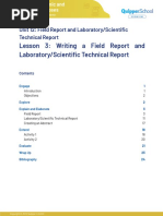 UREC Form 18 Terminal Report Template | PDF | Scientific Method ...