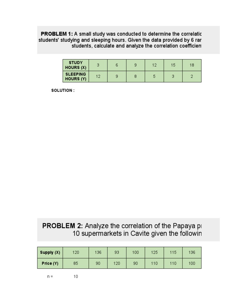 Data Analysis Sample Problem by Bermundo | PDF | Statistical Inference ...
