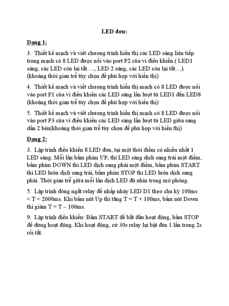 Phan Dang de Thi VXL-VDK | PDF