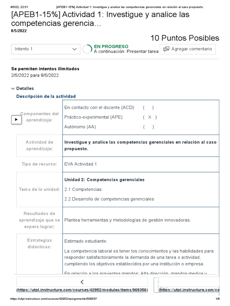 (APEB1-15%) Actividad 1 - Investigue y Analice Las Competencias ...