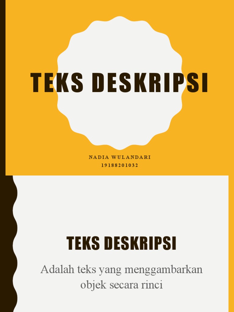 Teks Deskripsi | PDF