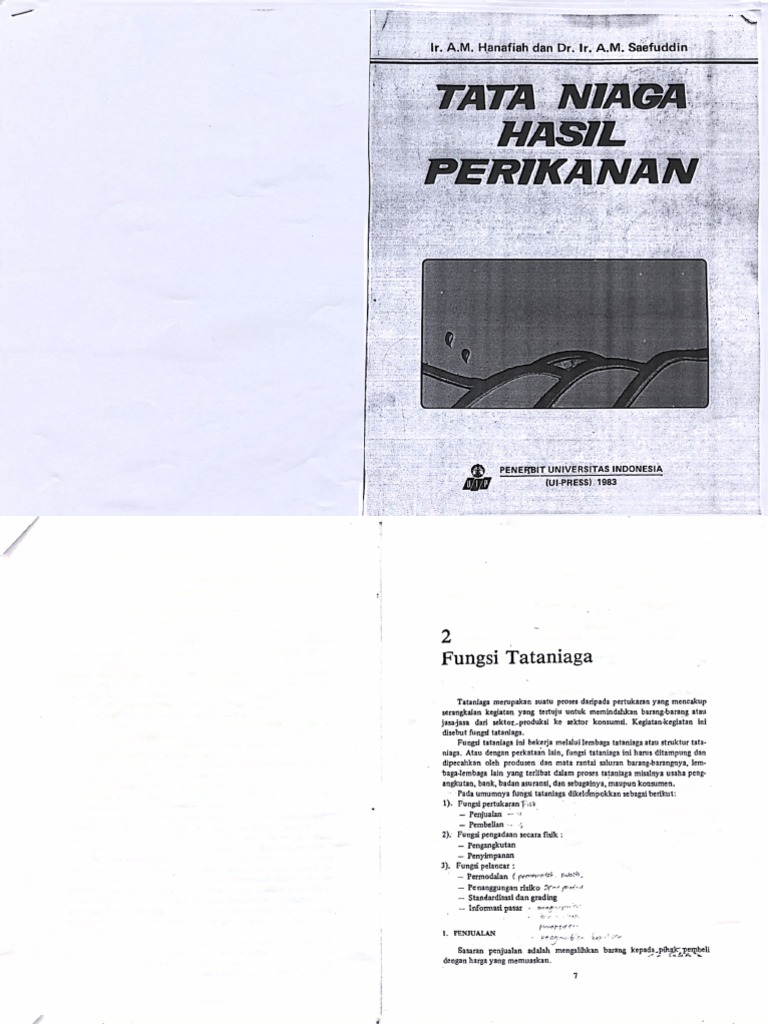 Tata Niaga Hasil Perikanan | PDF