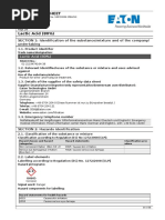 MSDS Curing Compound PDF | PDF