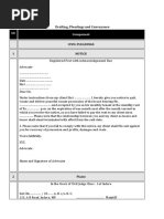 Format of A Plaint in A Civil Suit Drafting | PDF | Lawsuit | Cheque