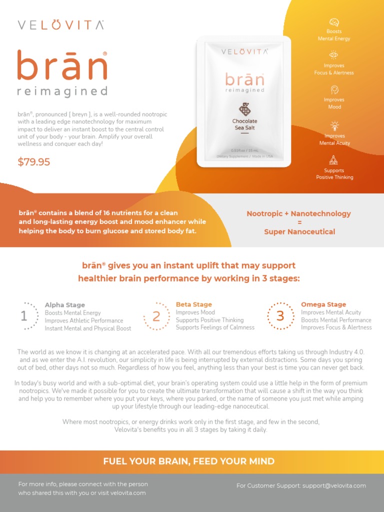 Bran Brochure | PDF | Vitamin | Dietary Supplements