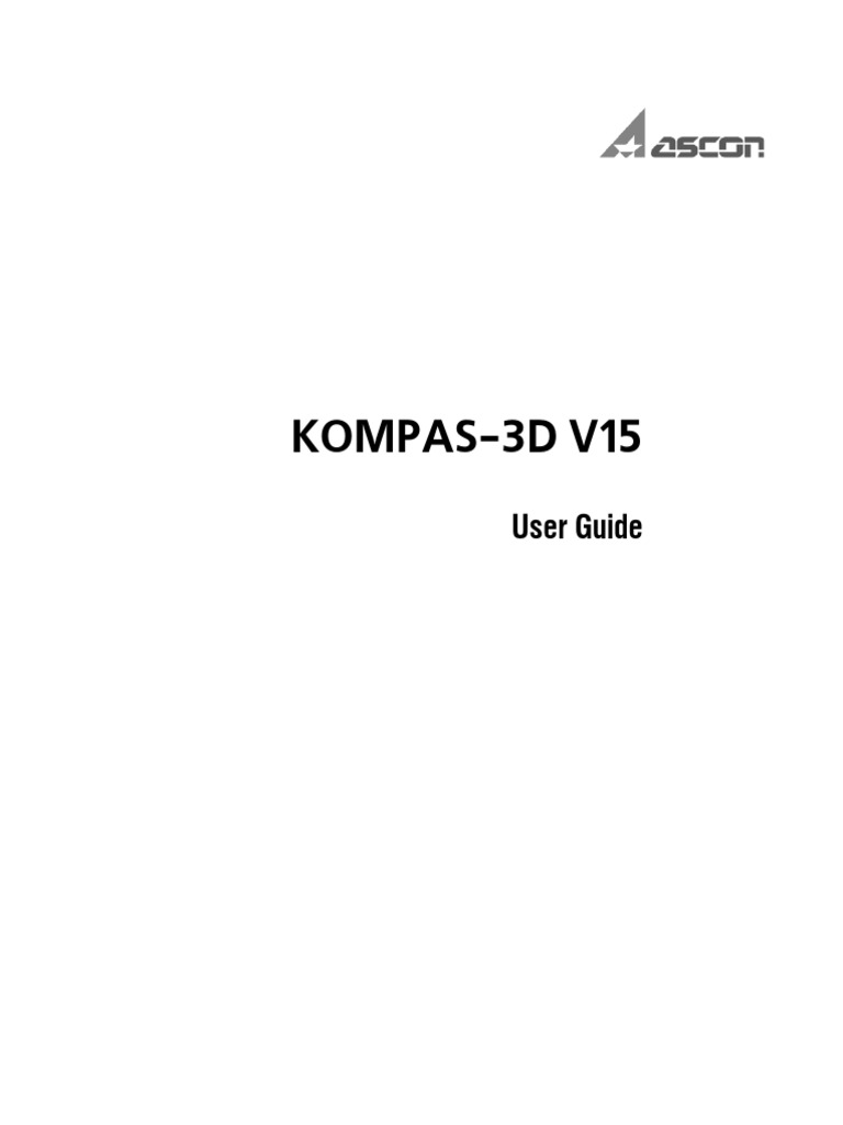 Kompas-3d Guide en | PDF | Window (Computing) | Installation (Computer Programs)