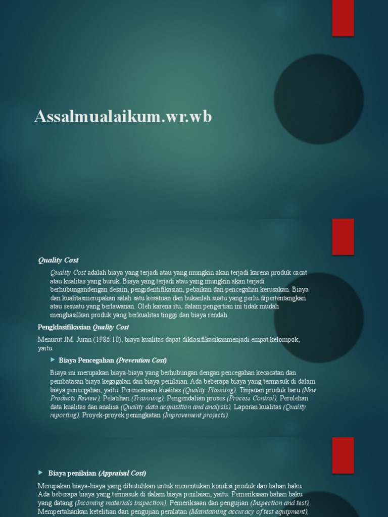 Presentasi Makalah GW | PDF | Bisnis