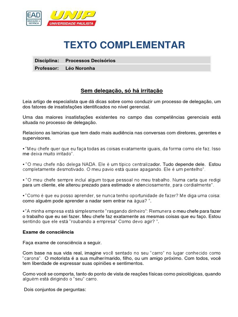 Super Texto Complementar | PDF | Gestão de recursos humanos