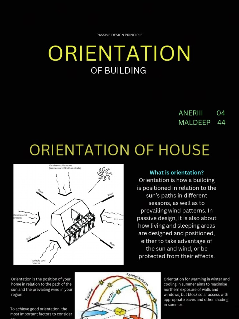 Orientation in Architecture | PDF | Climate | Physical Geography