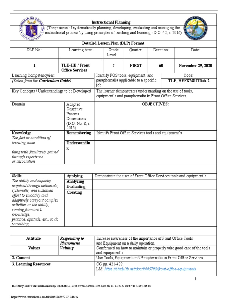 DLP 1 | PDF | Learning | Mail