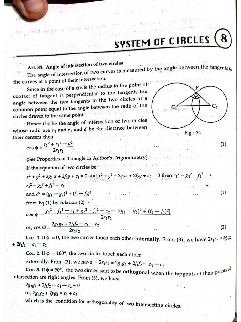 System of Circles | PDF