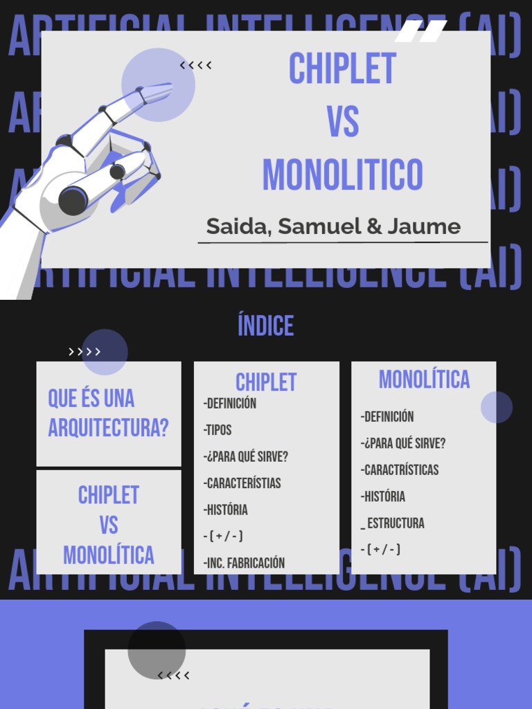 Chiplet Vs Monolitico | PDF | Microprocesador | Circuito integrado Chiplet Vs Monolitico | PDF | Microprocesador | Circuito integrado