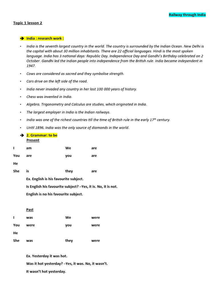 Topic 1 Lesson 2 LV 1ere G | PDF | English Language | Cognitive Science
