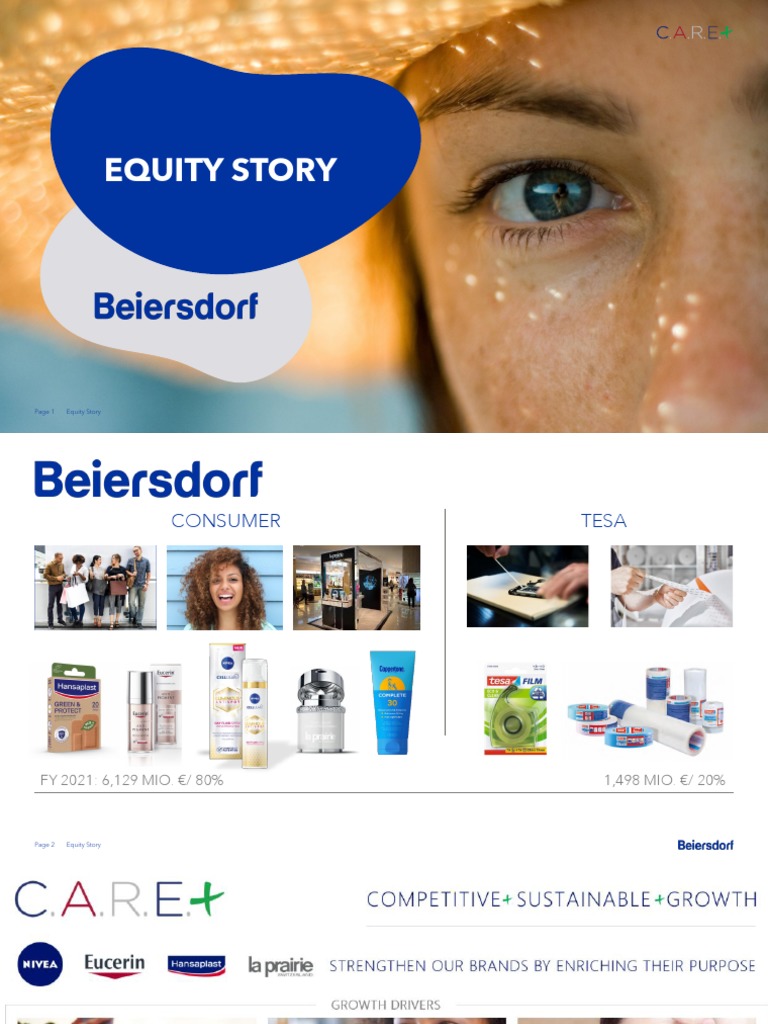 Beiersdorf Equity Story FY 2022 | PDF | Innovation | Market (Economics)