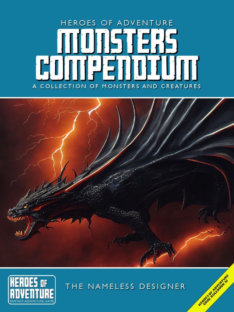 Heroes Of Adventure Monsters Compendium Pdf
