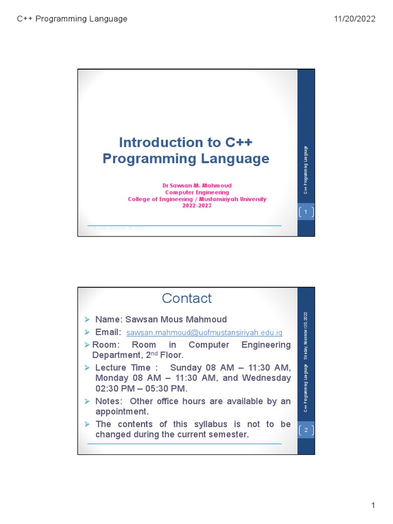 Introduction To C - Programming Language | Download Free PDF ... Introduction To C - Programming Language | Download Free PDF ...