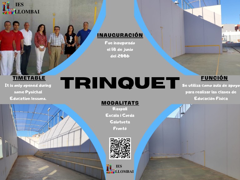 Trinquet: Aula de Educación Física | PDF