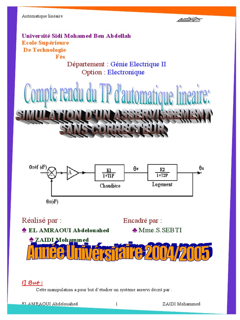 TP 1 - 2 | Download Free PDF | Automatisation | Réseau électrique