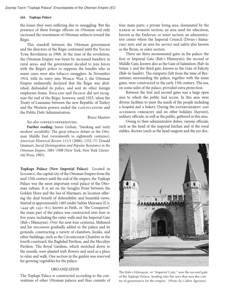Topkapi Palace | PDF | Ottoman Empire