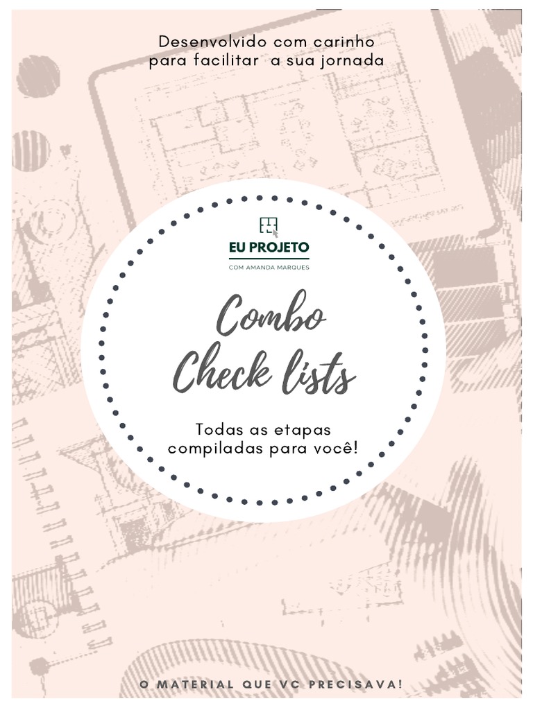 COMBO COMPLETO de Check Lists | PDF | Mercado (economia)
