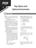 Physics Chapter 9 Ray Optics and Optical Instruments Class 12 Notes PDF ...