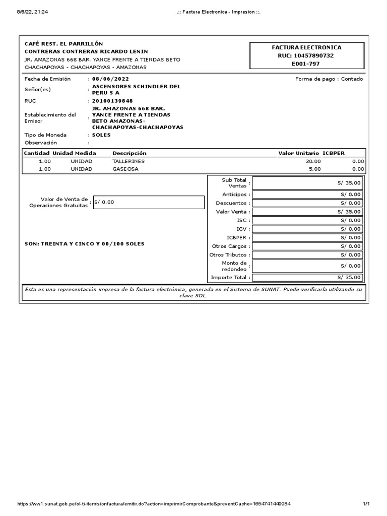 Factura 7 Pdf Pagos Dinero