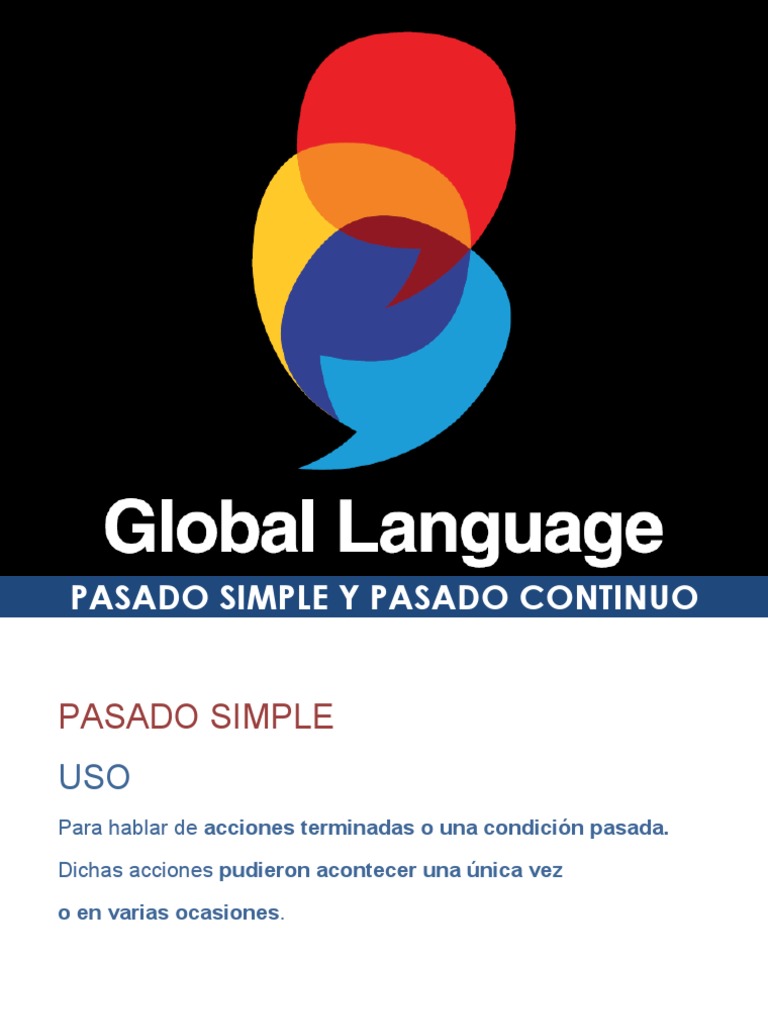 Pasado Simple y Pasado Continuo | PDF