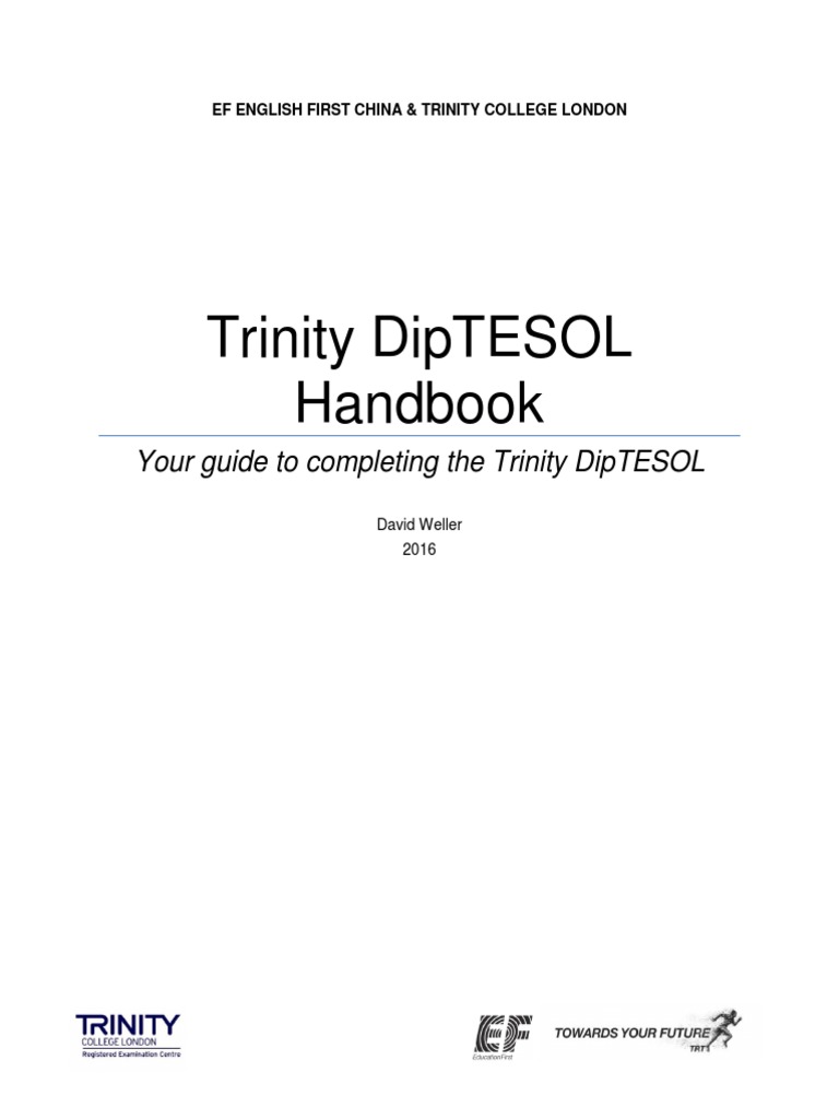 DipTESOL Handbook 2016 | PDF | Teaching Method | English As A Second Or ...
