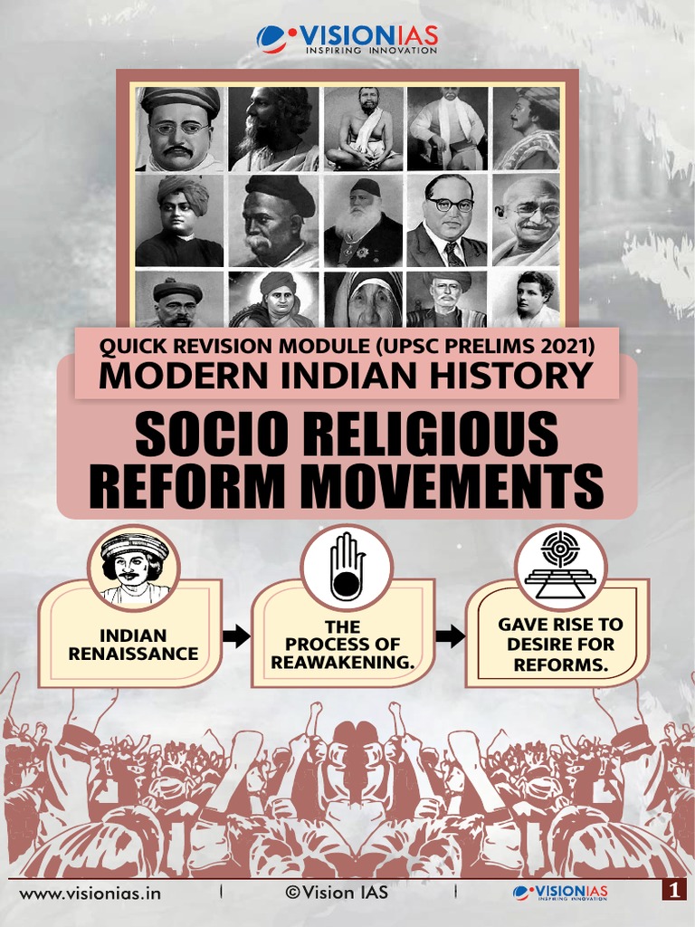 1266d Socio Religious Reform Movement | PDF | Indian Religions