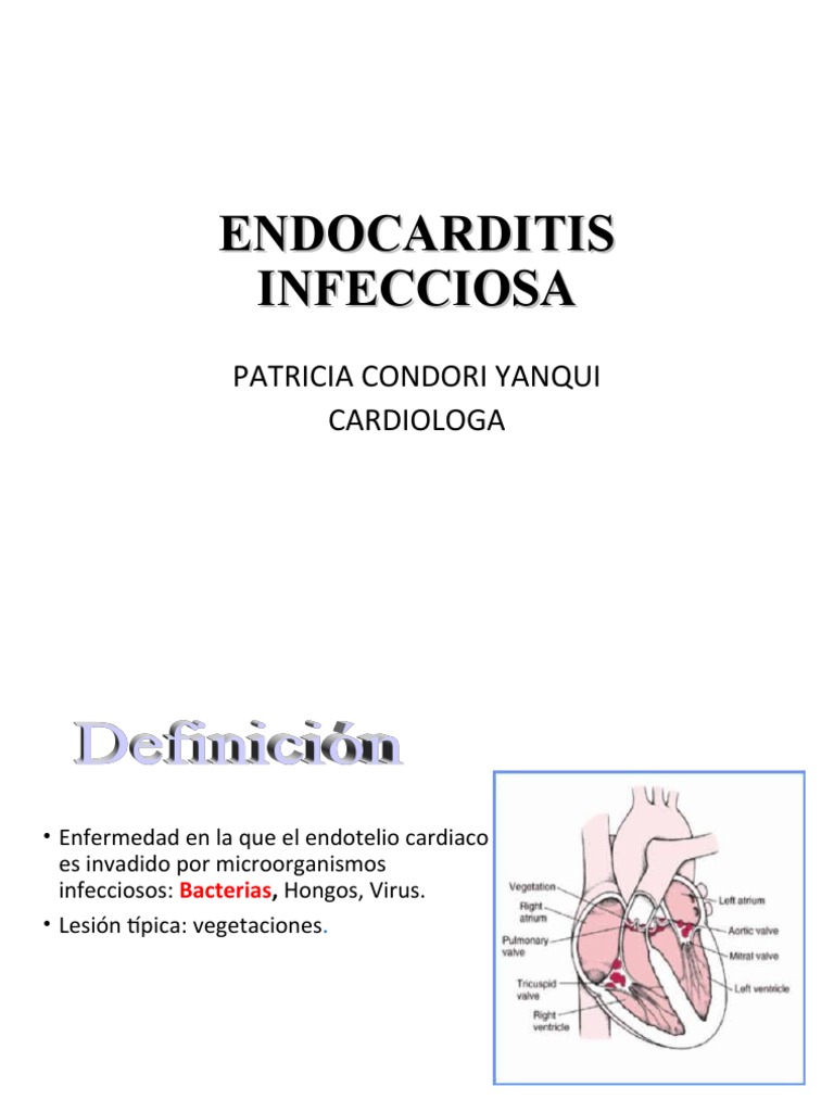 Endocarditis Infecciosa | PDF | Especialidades Medicas | Estadísticas ...