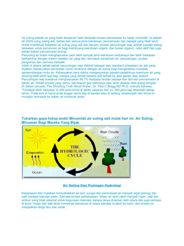 Air Suling | PDF