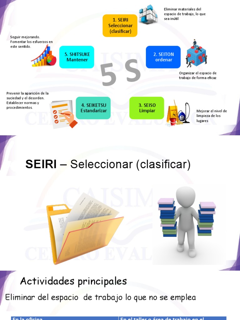 01 Seiri Descargar Gratis Pdf Business Lugar De Trabajo