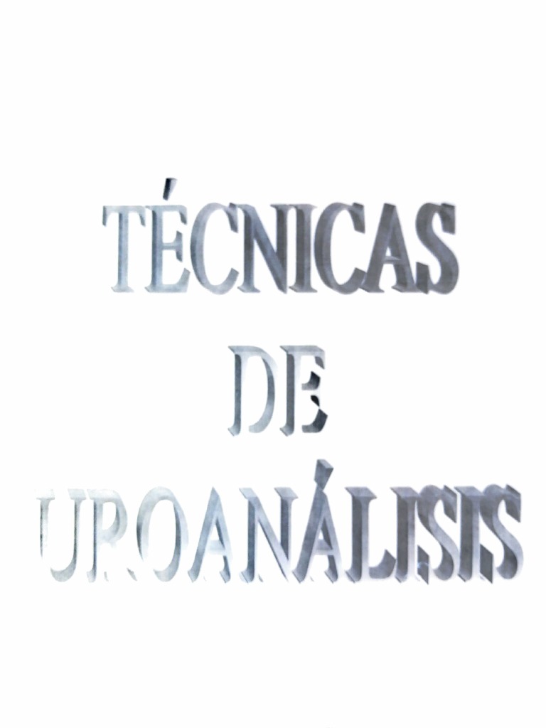 Manual de Orinas y Copro | PDF | Orina | Especialidades Medicas