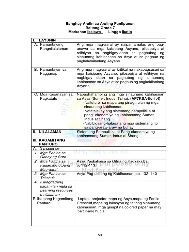 AP G7 Q2 Week 3 (Aralin7-9) | PDF