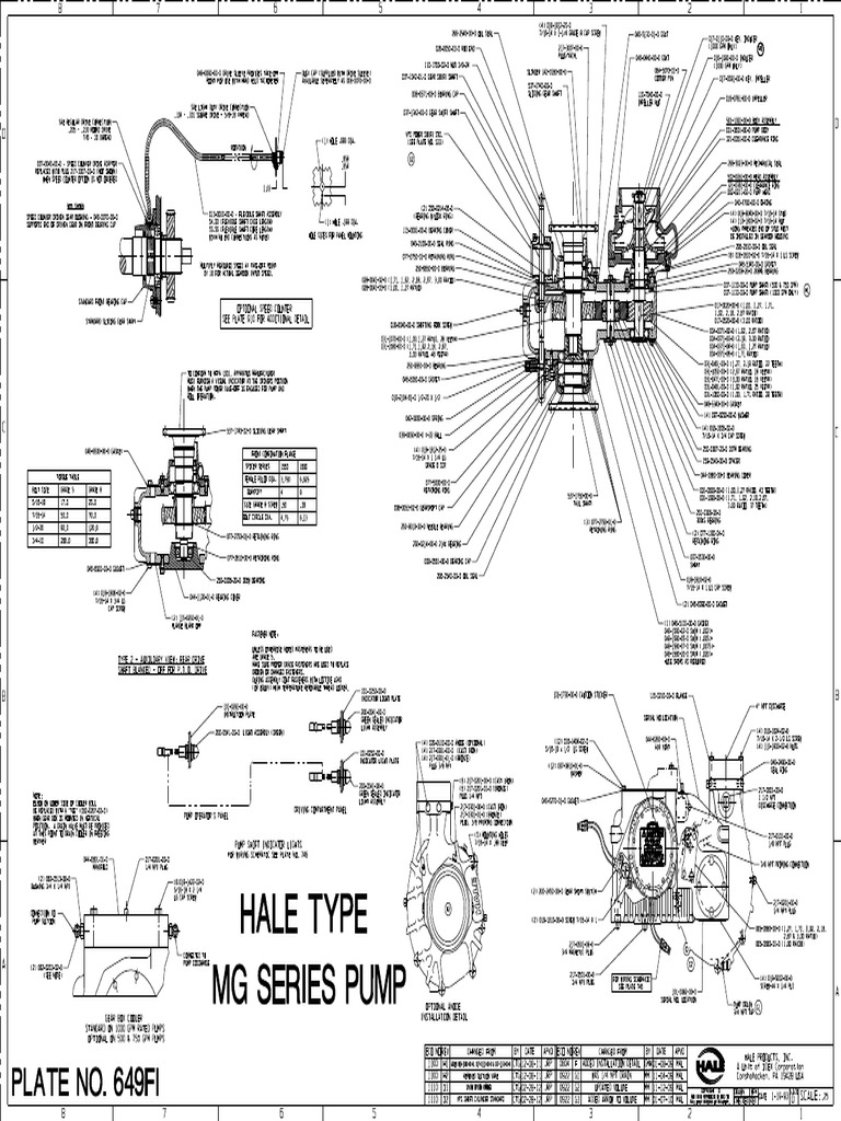Desenho Bomba Hale MG-75 | PDF