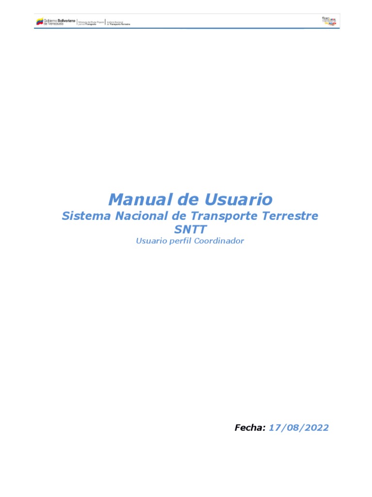 5 Manual Usuario SNTT Evaluacion Coordinador Refeciv | PDF ...