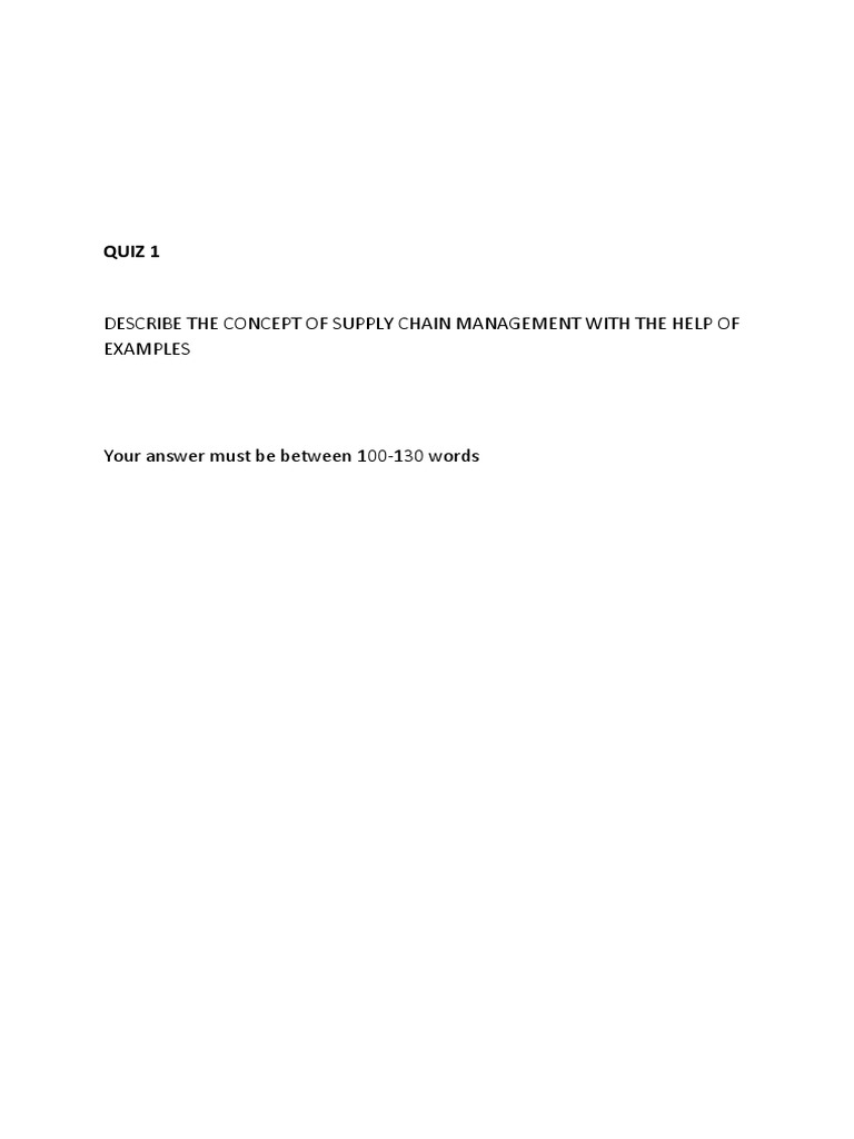 Understanding Supply Chain Management | PDF