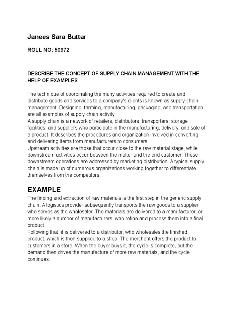 Supply Chain Management Quiz 1 | PDF
