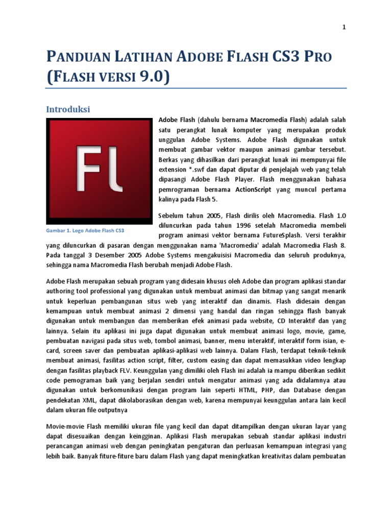 Panduan Latihan Adobe Flash Cs3 Pdf 