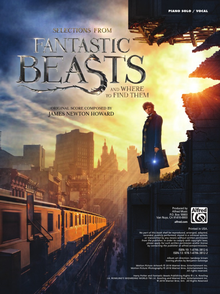 Fantatic Beasts Piano Sheet Preview | PDF