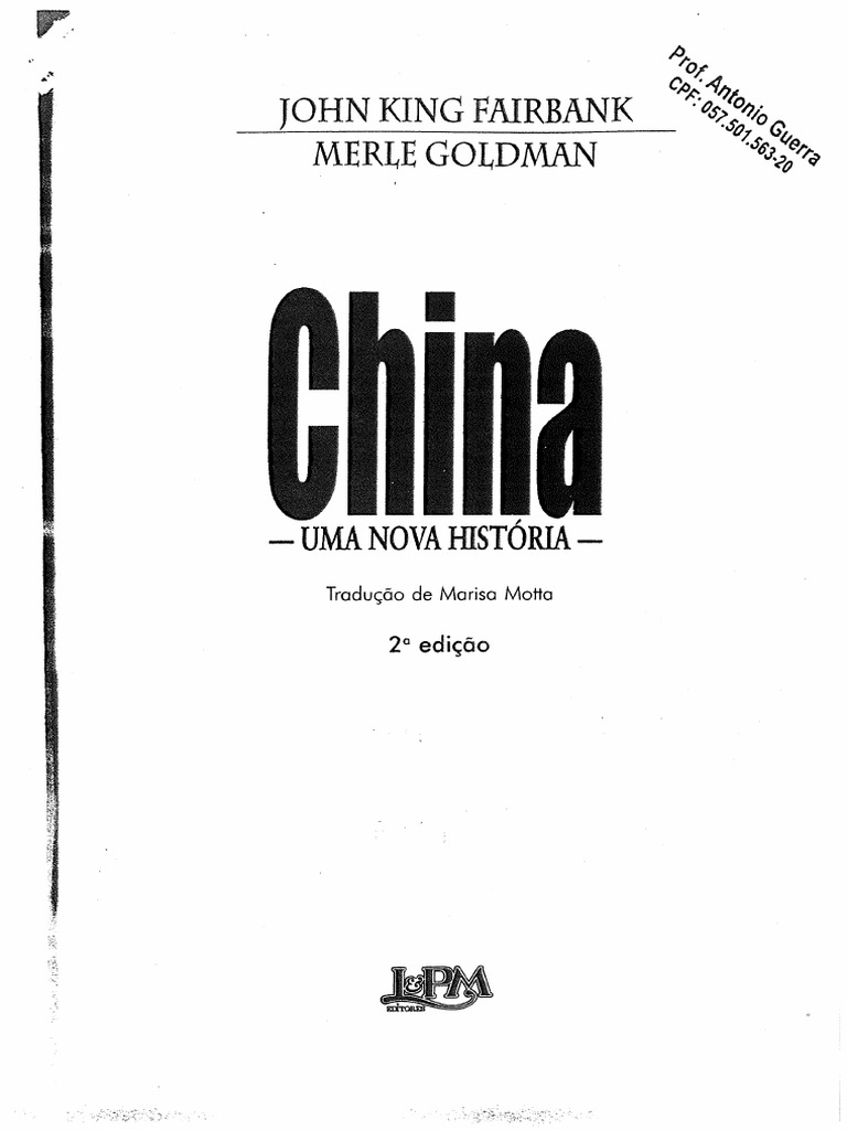 Texto 1 - História Da China (Introdução) | PDF
