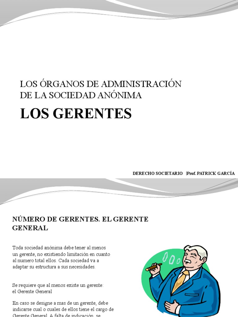 TEMA 9 La Gerencia | PDF | Business | Gobierno