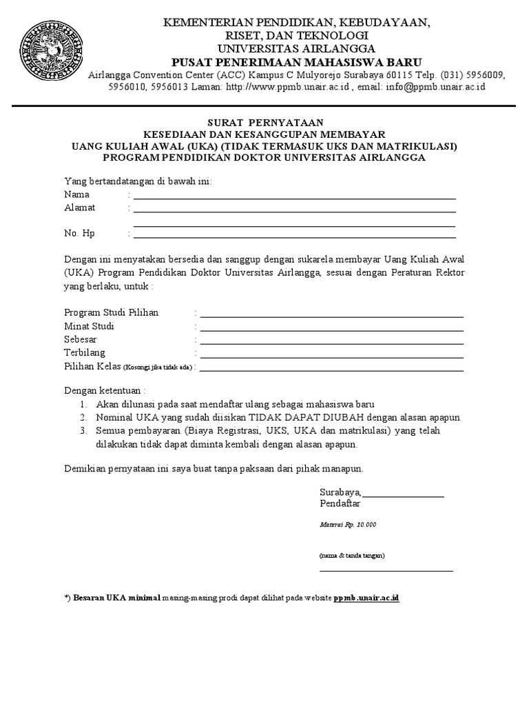 Form Uka Doktor | PDF