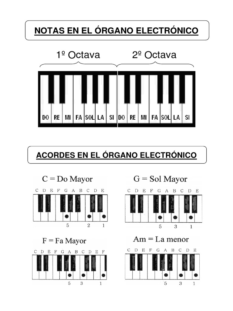 1) Notas en El Órgano Electrónico | PDF | Ciencia y matemáticas